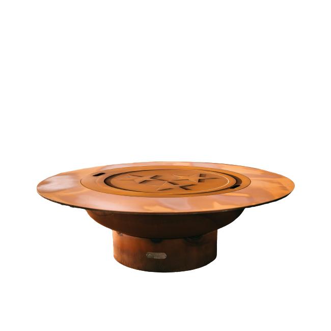Magnum Fire Pit with Lid – Thermaliving